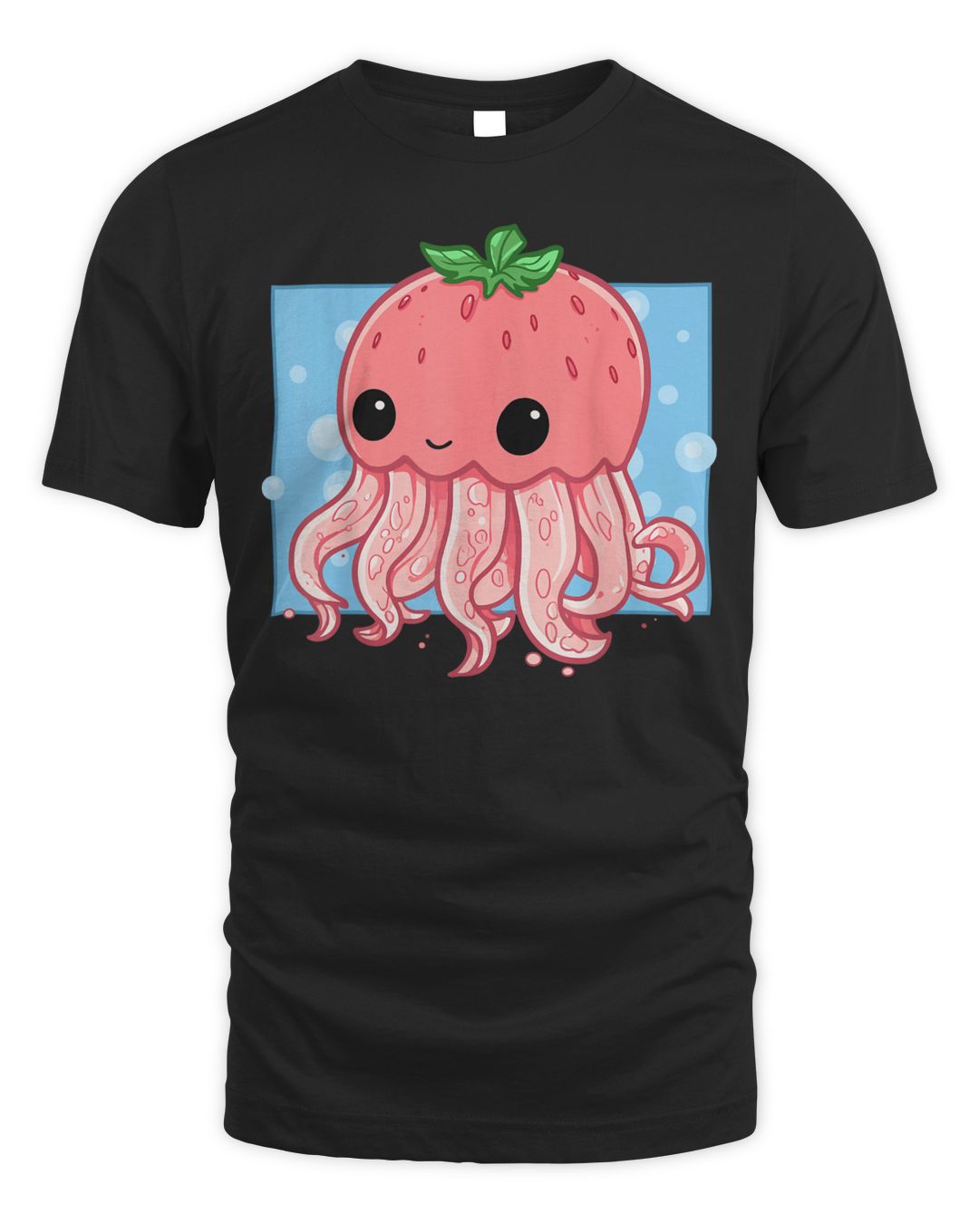 Strawberry Jellyfish Cute Kawaii Uwu Ocean Pink Aesthetic Shirt ...