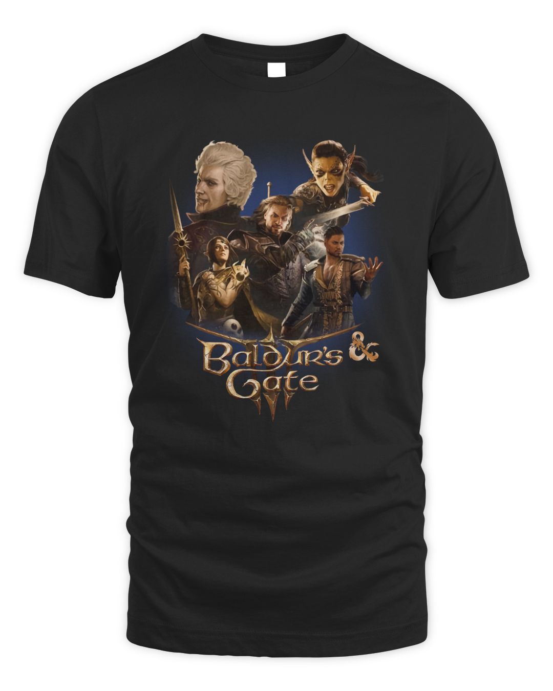 Baldurs Gate 3 Merch Collage Shirt