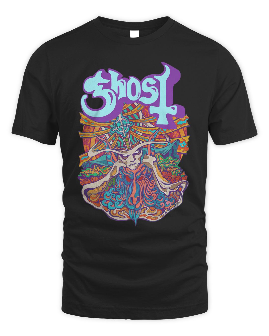Ghost Official Merch Seven Inches of Satanic Panic Shirt