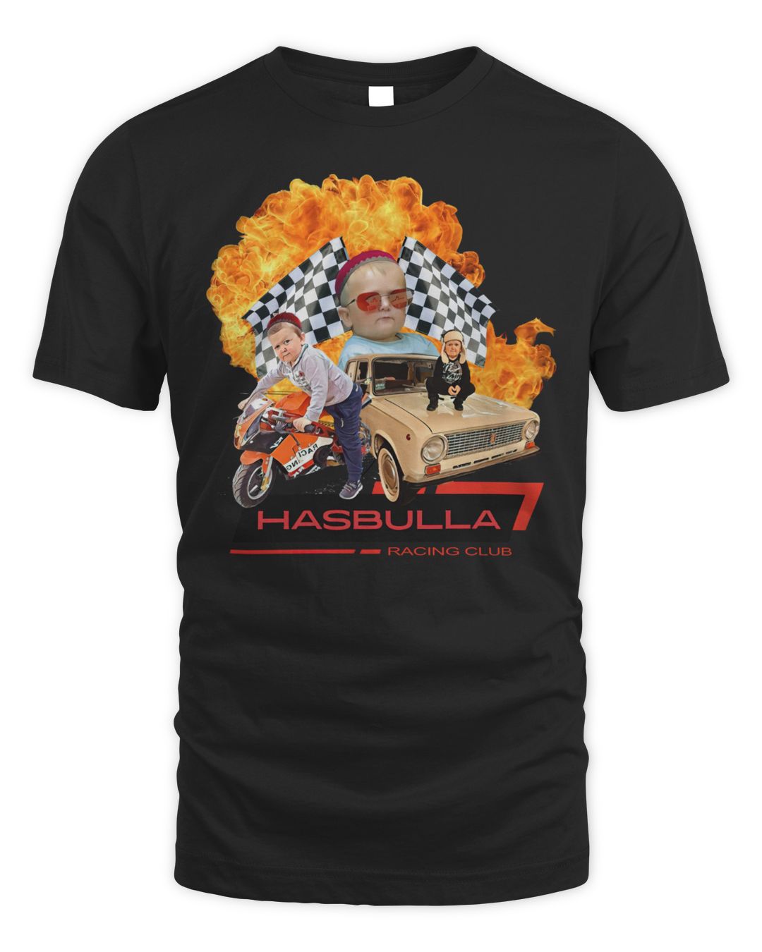 Hasbulla Merch Free Hasbulla Hasbulla Racing Club Shirt | Cassivalen