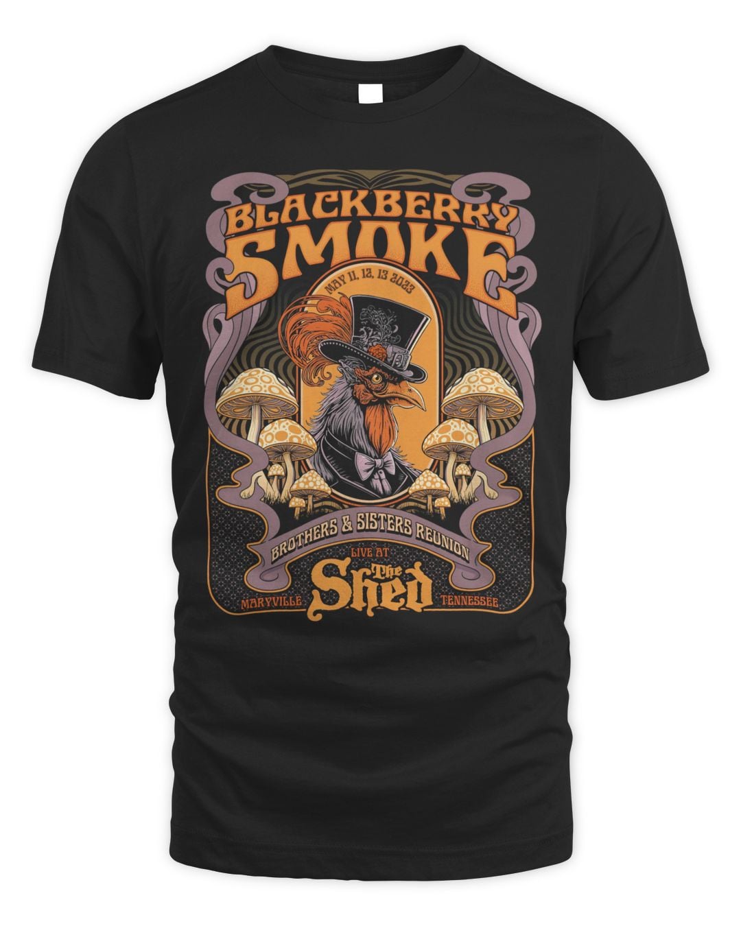 Blackberry Smoke Merchandise 2023 Shed Shirt