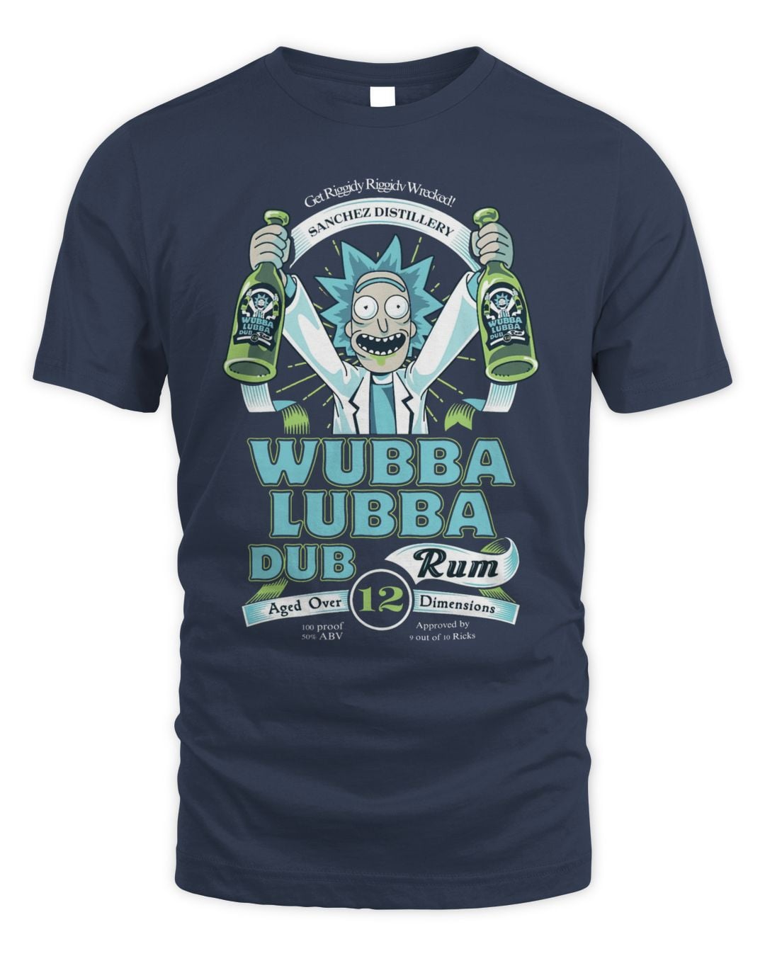 Rick and Morty Merch Wuba Ruba Dub Shirt