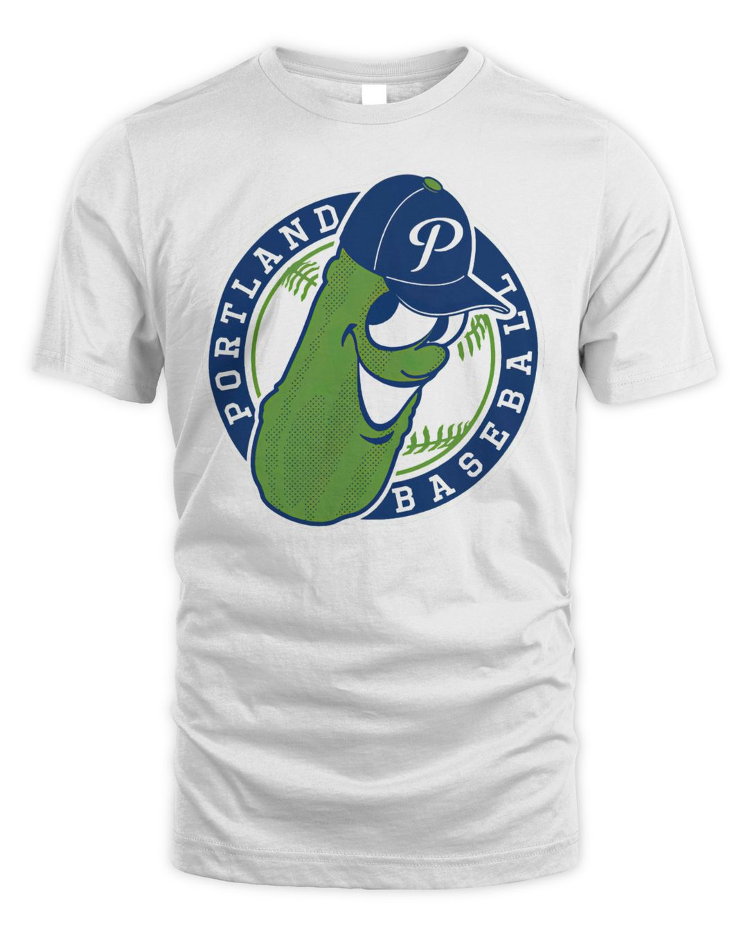 Portland Pickles Merchandise Two Tone Badge Shirt