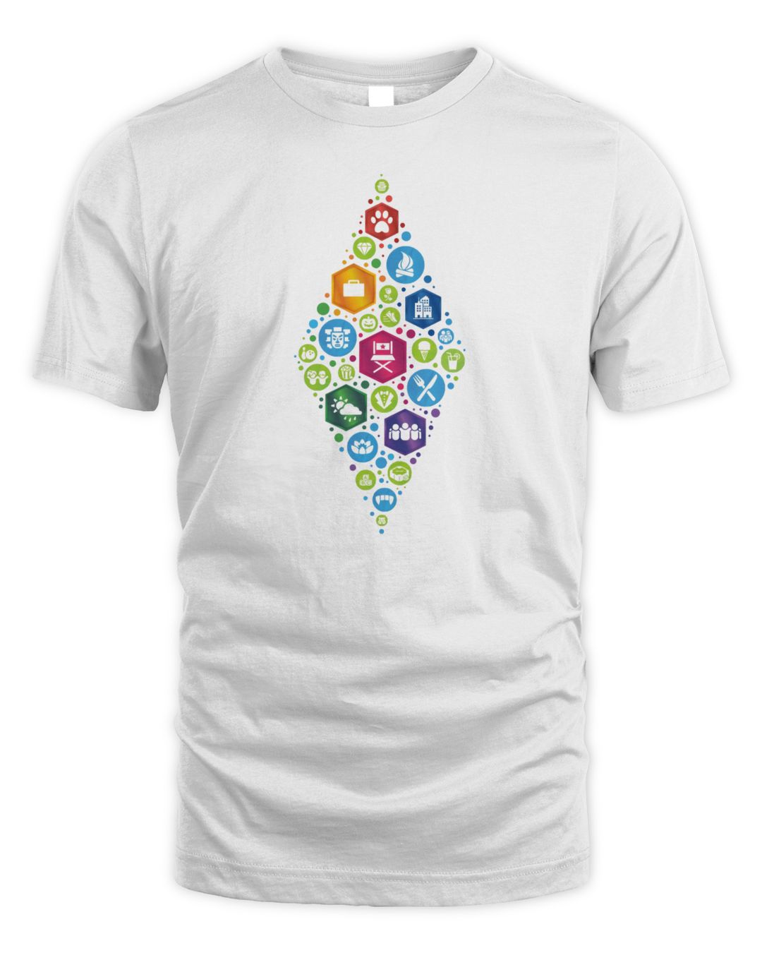 Sims 4 Merch 19th Anniversary Pack Plumbob Shirt