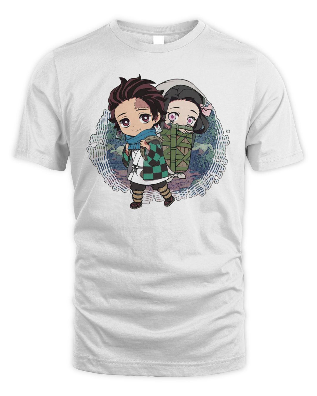 Demon Slayer Merch Kamado Tanjiro Nezuko Shirt