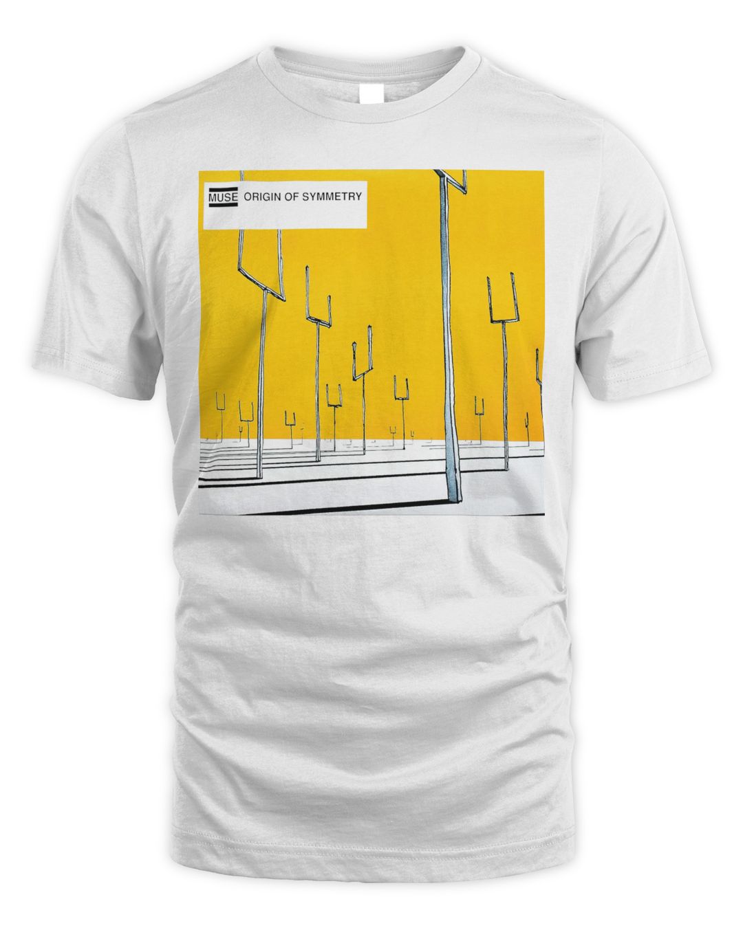 Muse Merch Origin of Symmetry Album Art Shirt