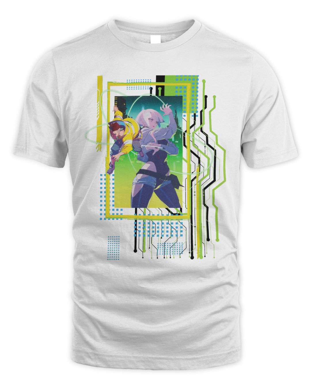 Cyberpunk Edgerunner Merch David & Lucy Circuits Shirt