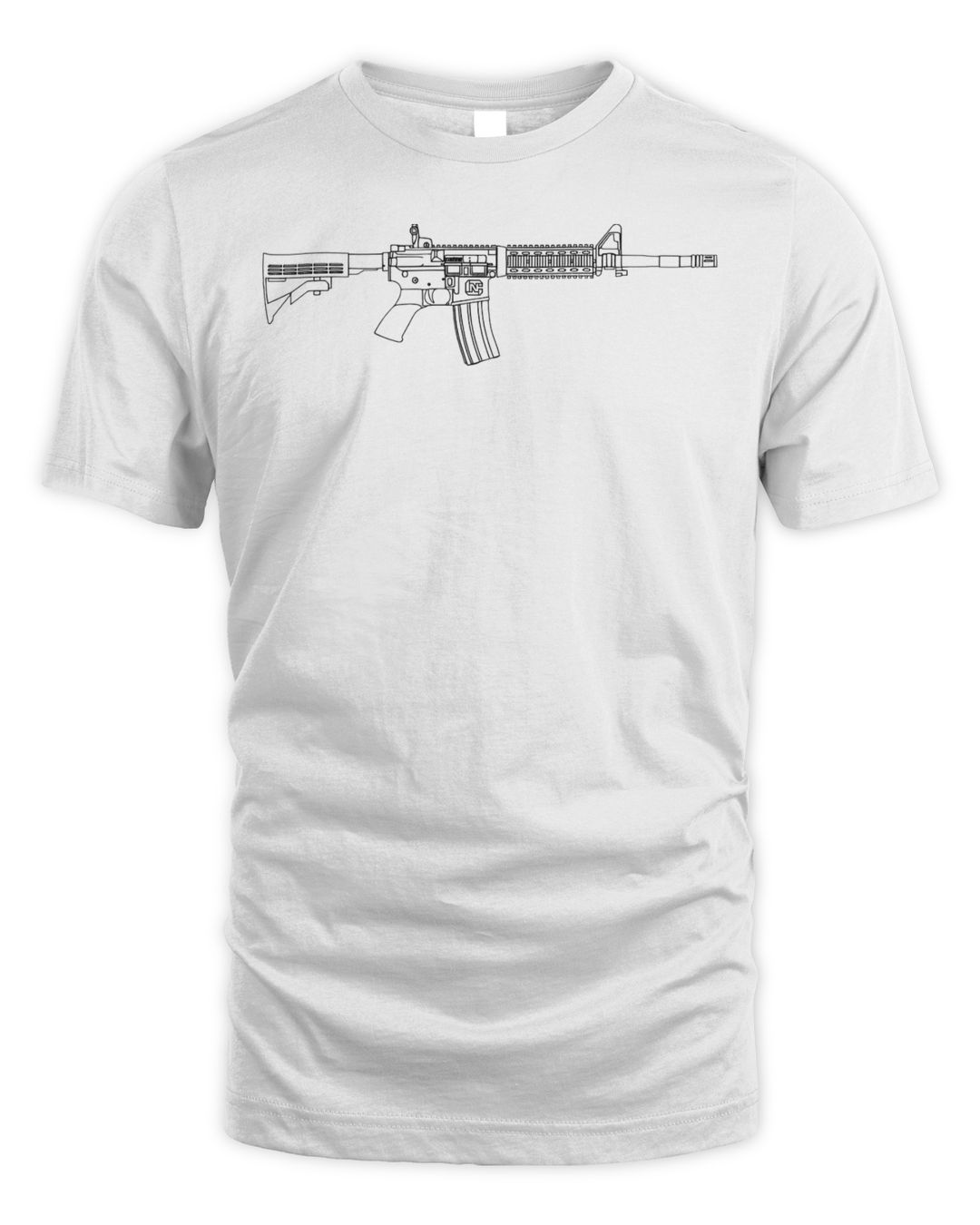 Colion Noir Merchandise Ar-15 Beauty In Lines Shirt