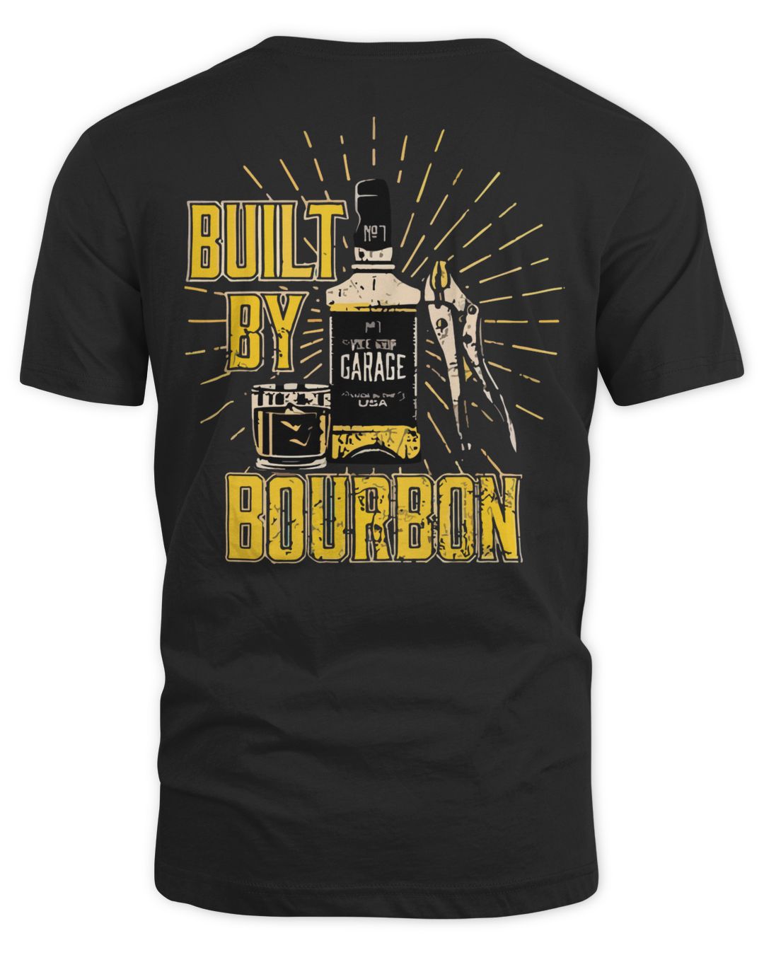 Vice Grip Garage Merch Built by Bourbon Shirt