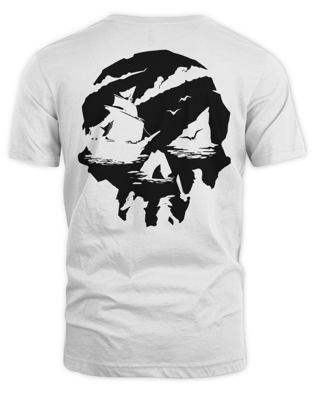 Sea of Thieves Merch 3rd Anniversary Skull Shirt