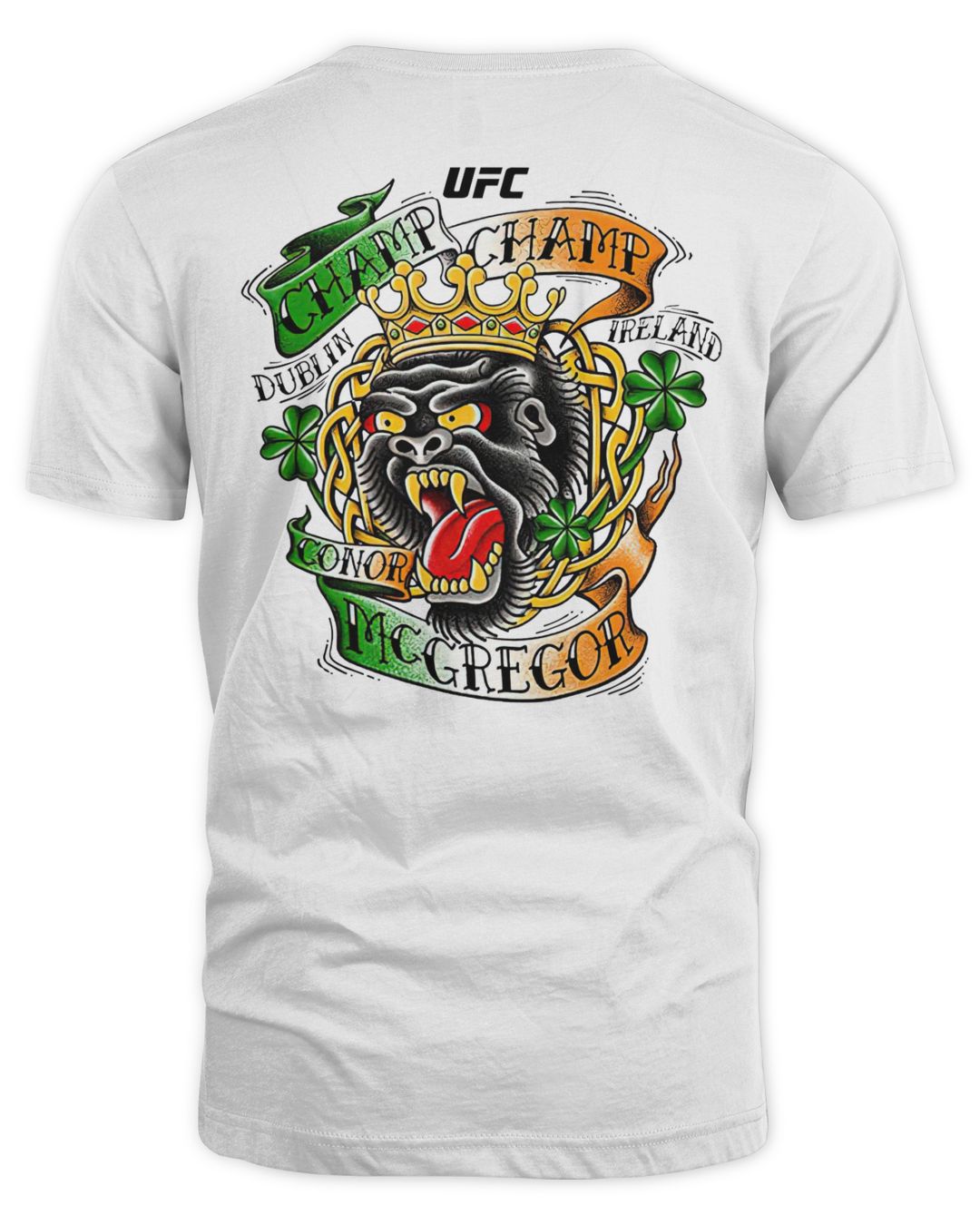 Ufc Merch Conor Mcgregor Screaming Gorilla Shirt